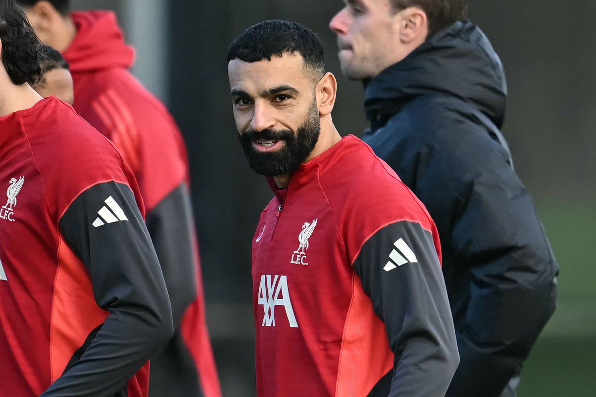 Salah trains but Liverpool still to make decision on star’s future