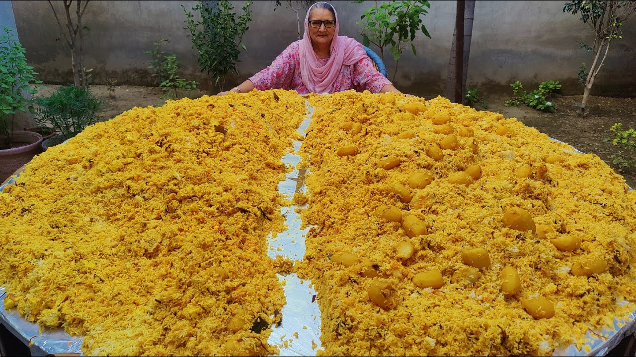 How a village kitchen cooked 100kg of biryani