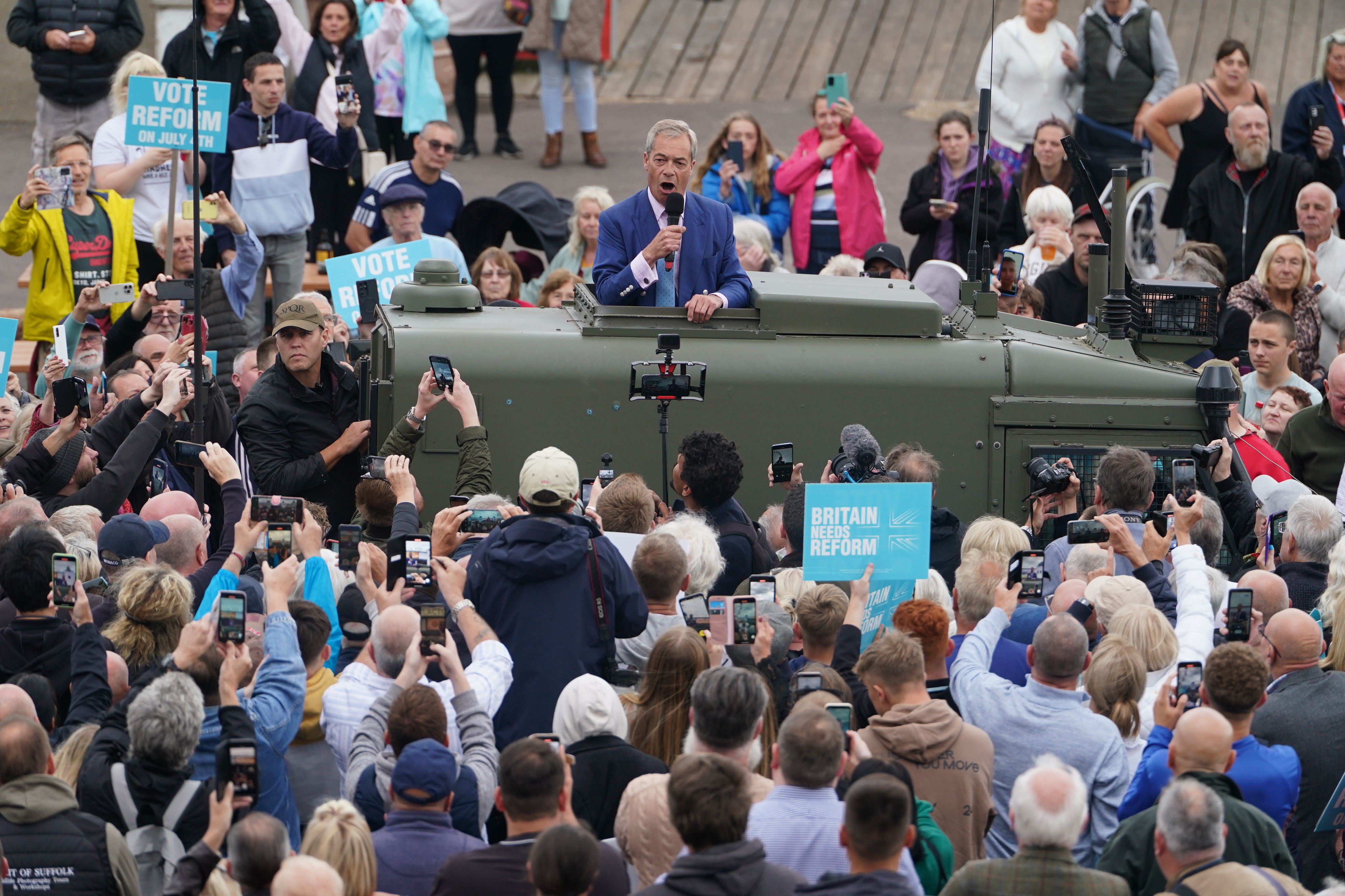 Nigel Farage election fraud allegations being assessed by police