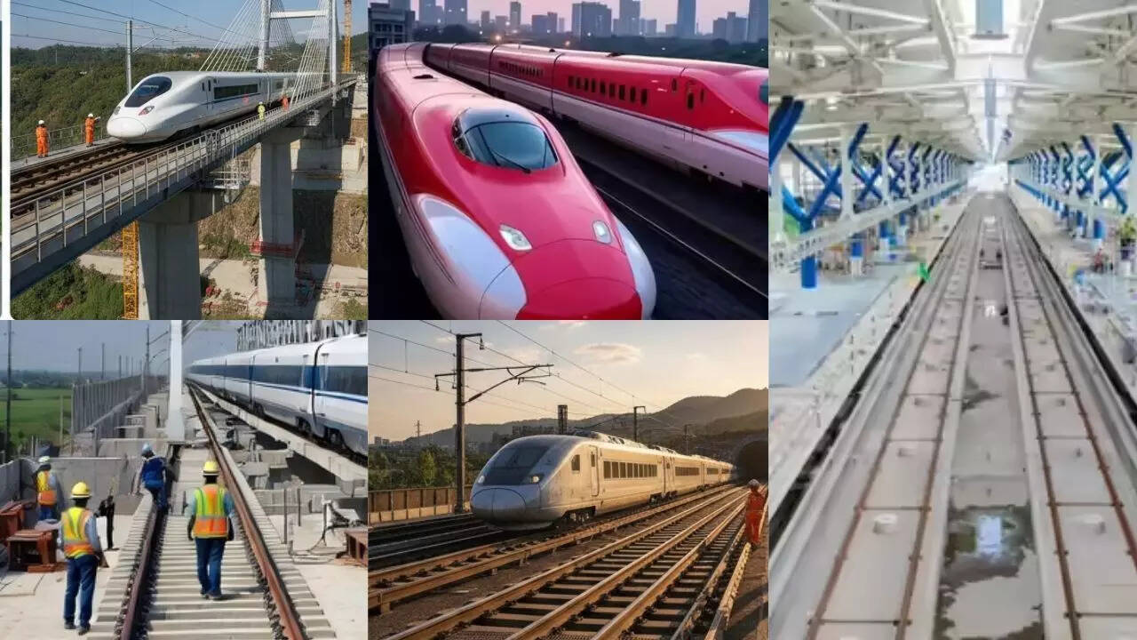 Bullet train 2025: Steel bridges, mega tunnels and smart cities push ...