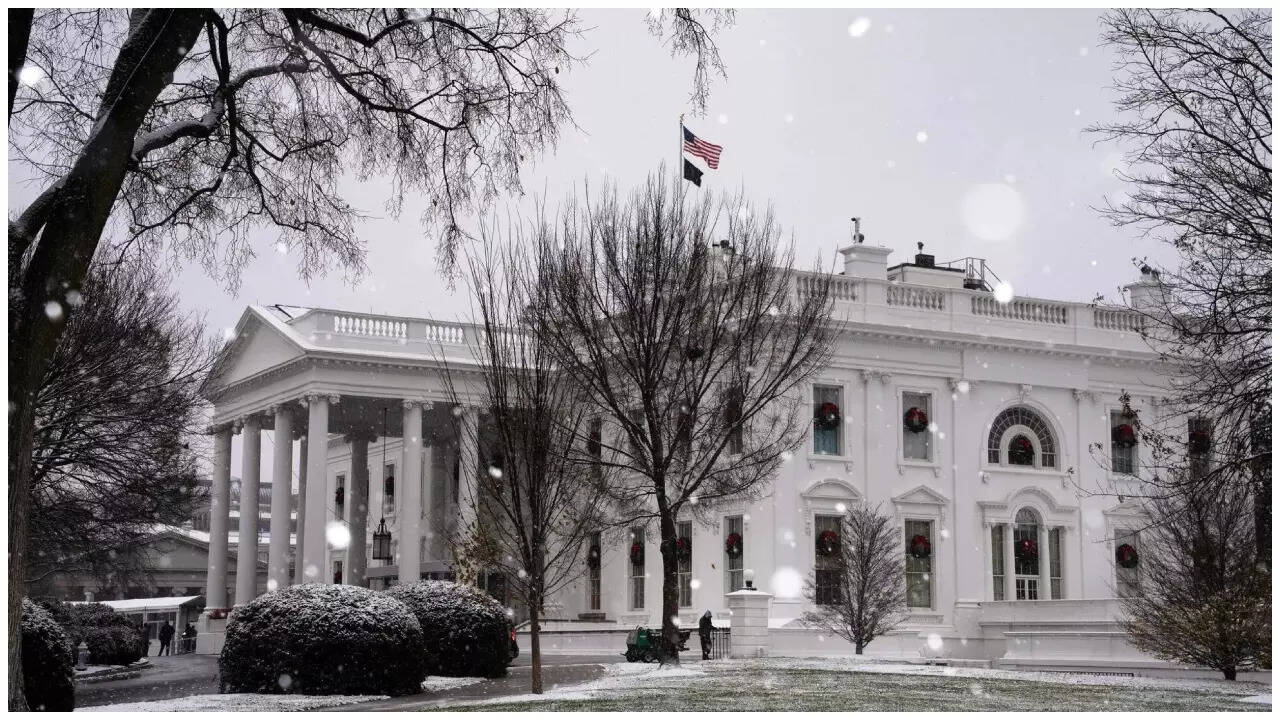 'Beautiful, looks magical': White House shares snow-laden photos as ...