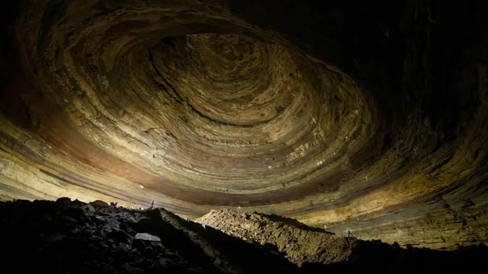 Watch this journey into one of the largest caves ever found