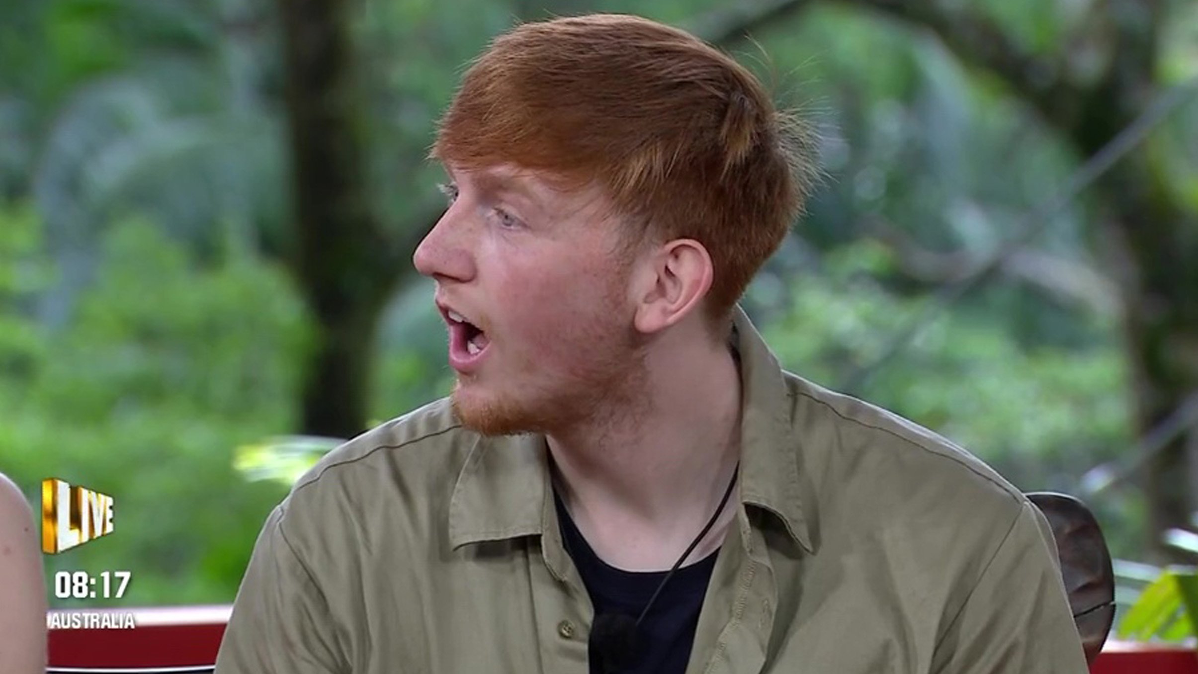 Angry Ginge finally faces I'm a Celebrity controversy