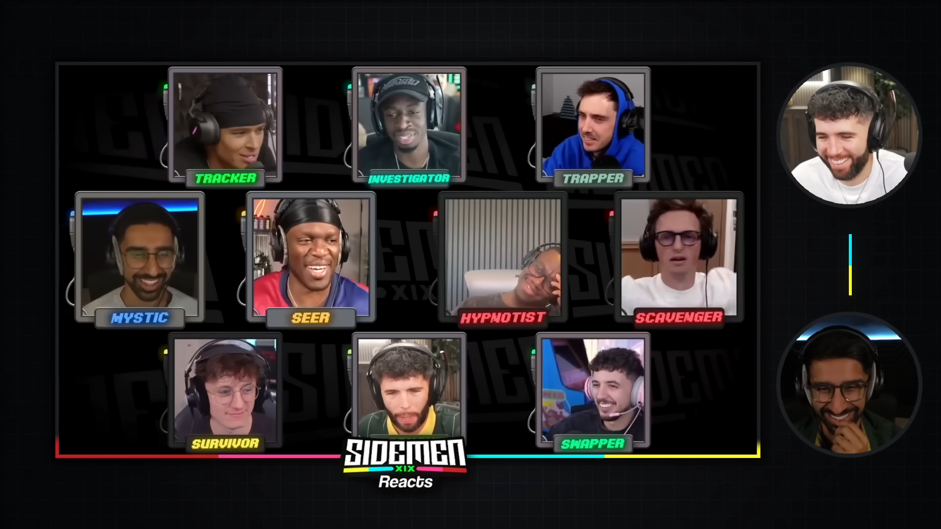 Sidemen’s chaotic Among Us games