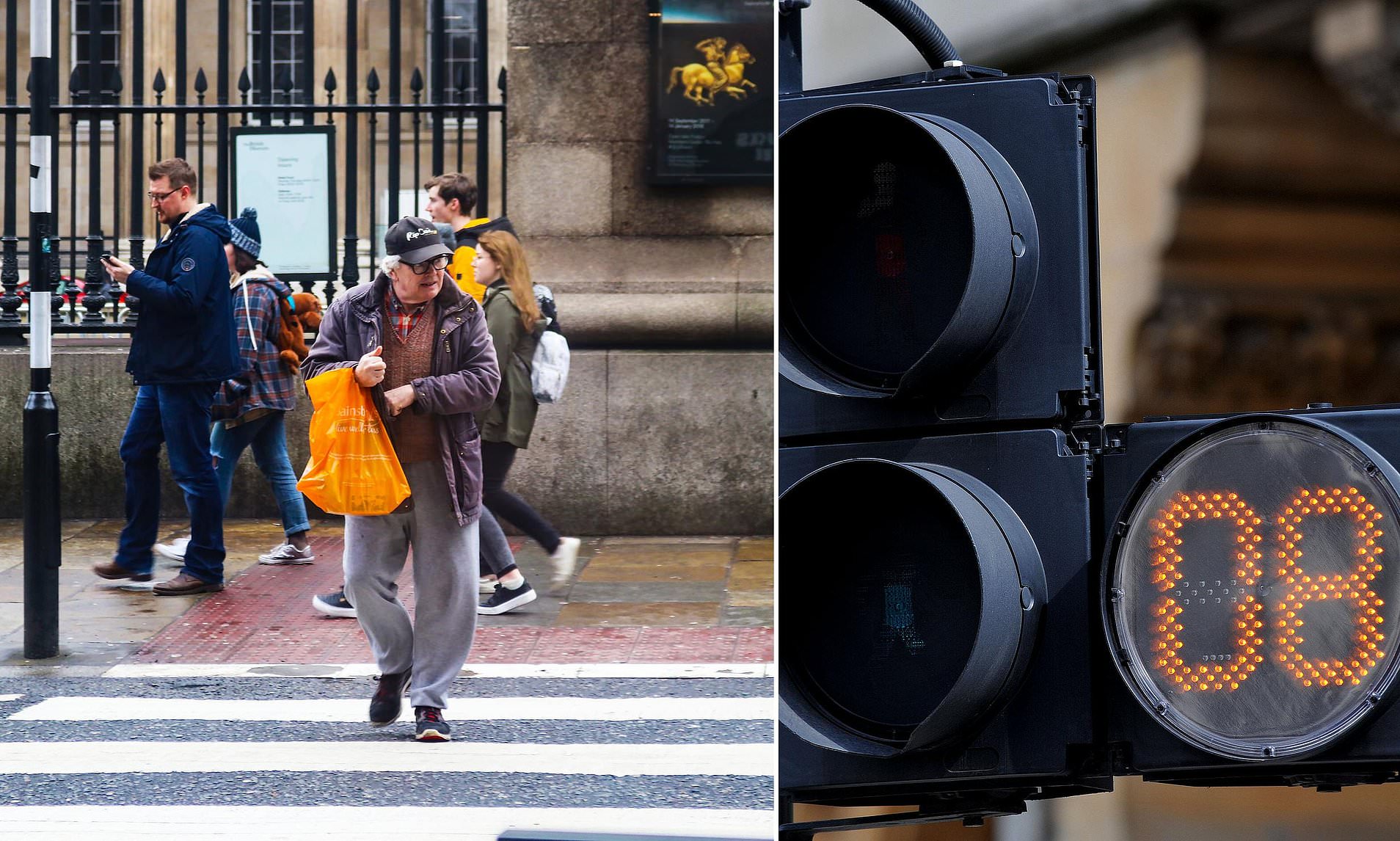 Why didn't the senior citizen cross the road? Longer crossing times ...