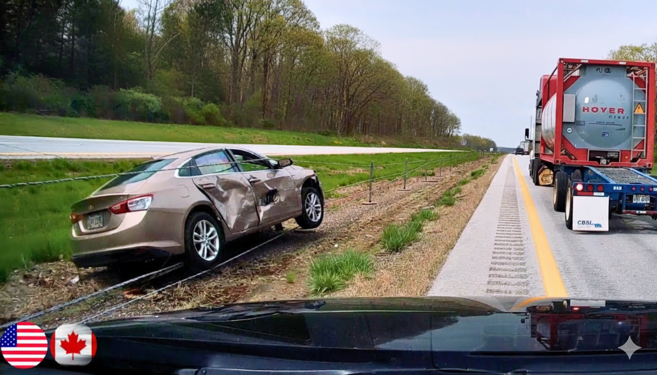 Open road turns into disaster after violent car crash