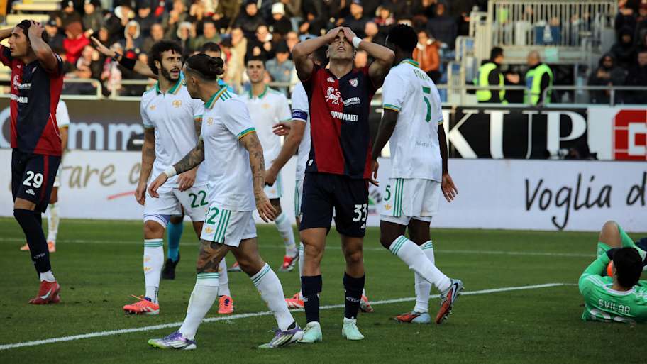 Le statistiche di Cagliari-Roma 1-0 (14ª giornata di Serie A)