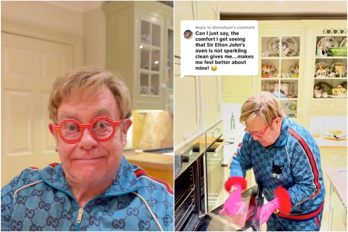 Elton John responds to fans who spot 'issue' with his kitchen