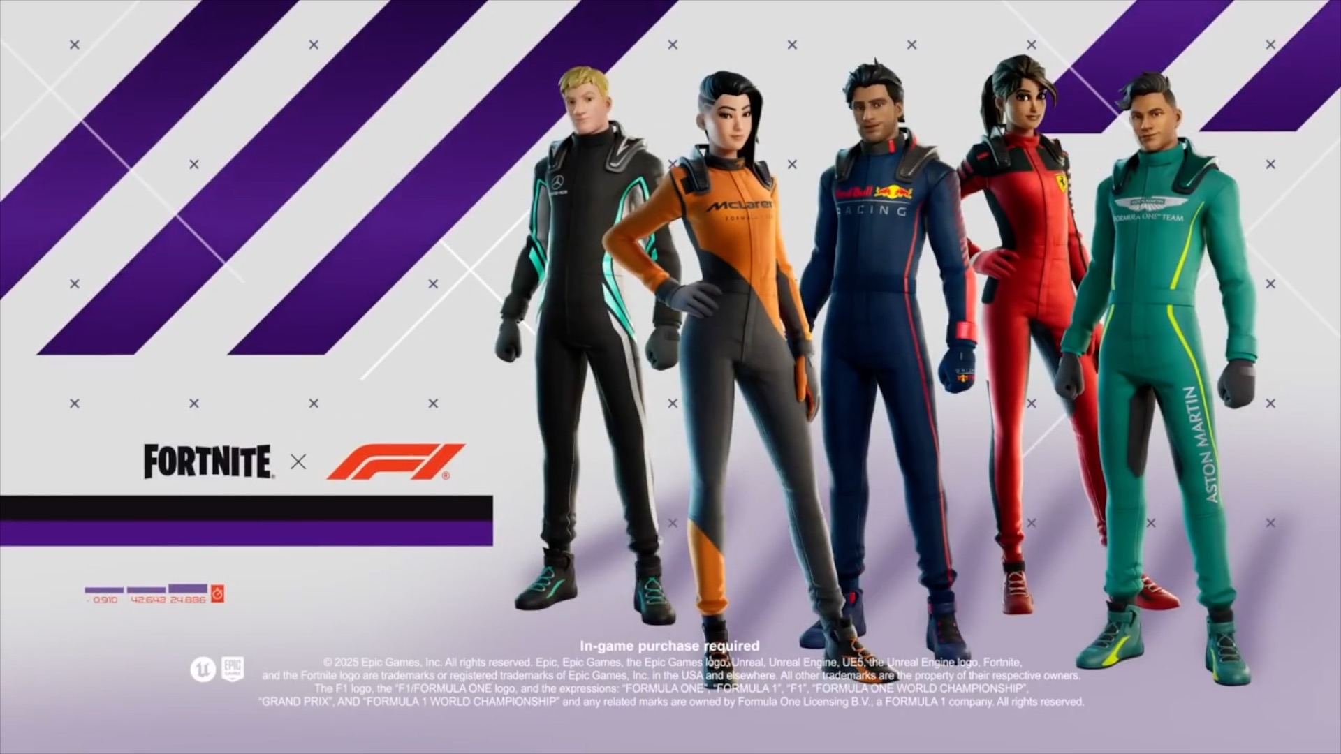 Fortnite x Formula 1 official teaser trailer