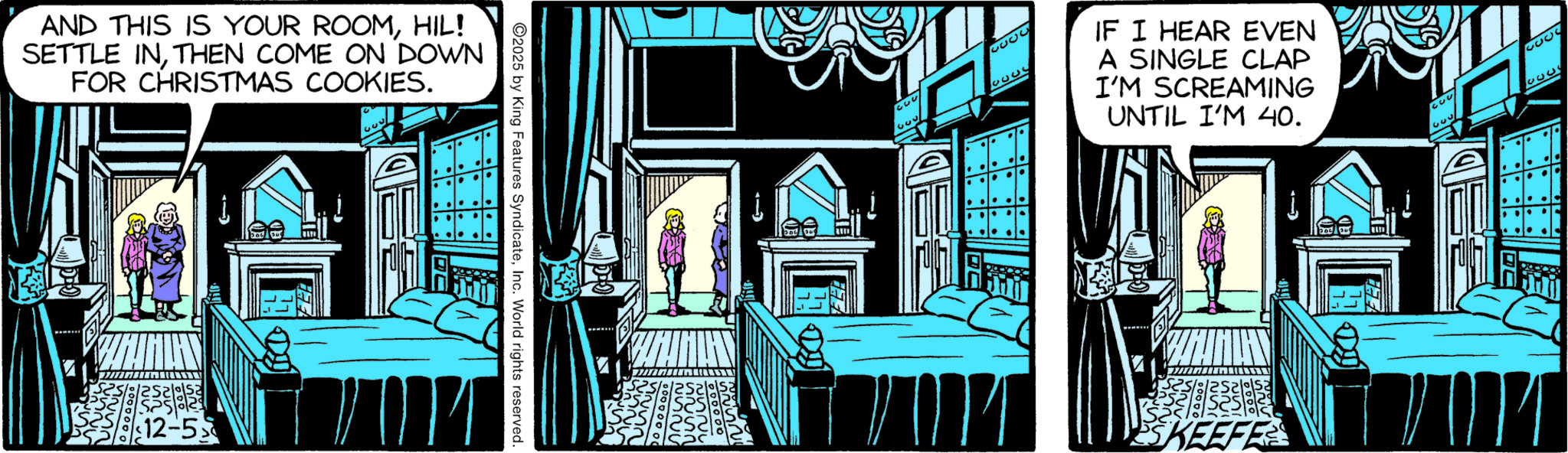 Sally Forth by Francesco Marciuliano; drawn by Jim Keefe