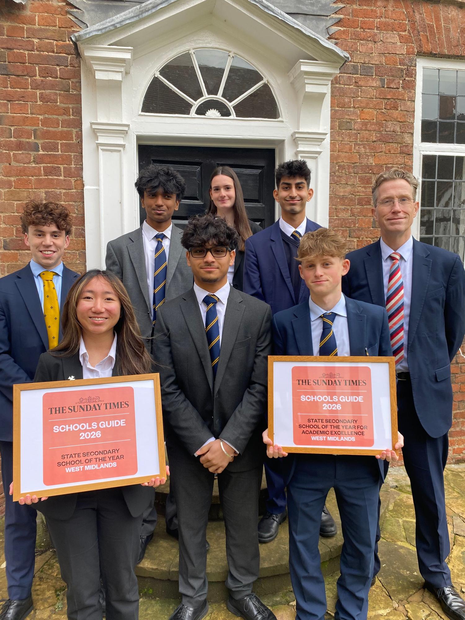 King Edward VI School celebrates double triumph