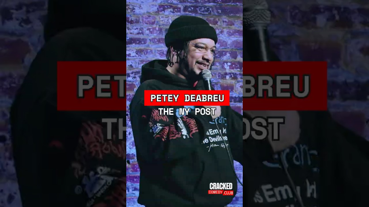 Petey Deabreu critiques the New York Post in a comedic bit