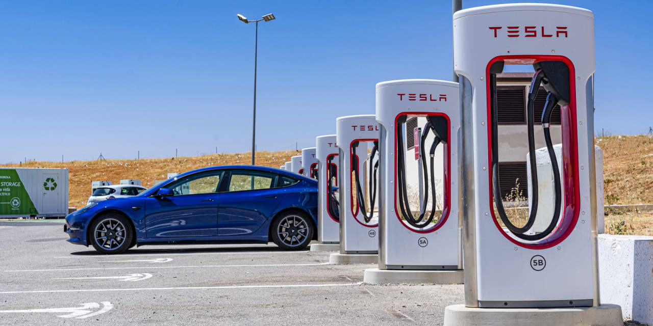 Tesla’s stock rallies higher to end a rough week