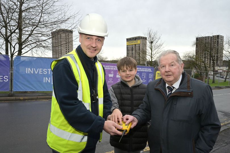 Three Motherwell tower blocks demolished as 'historic moment' explosion ...
