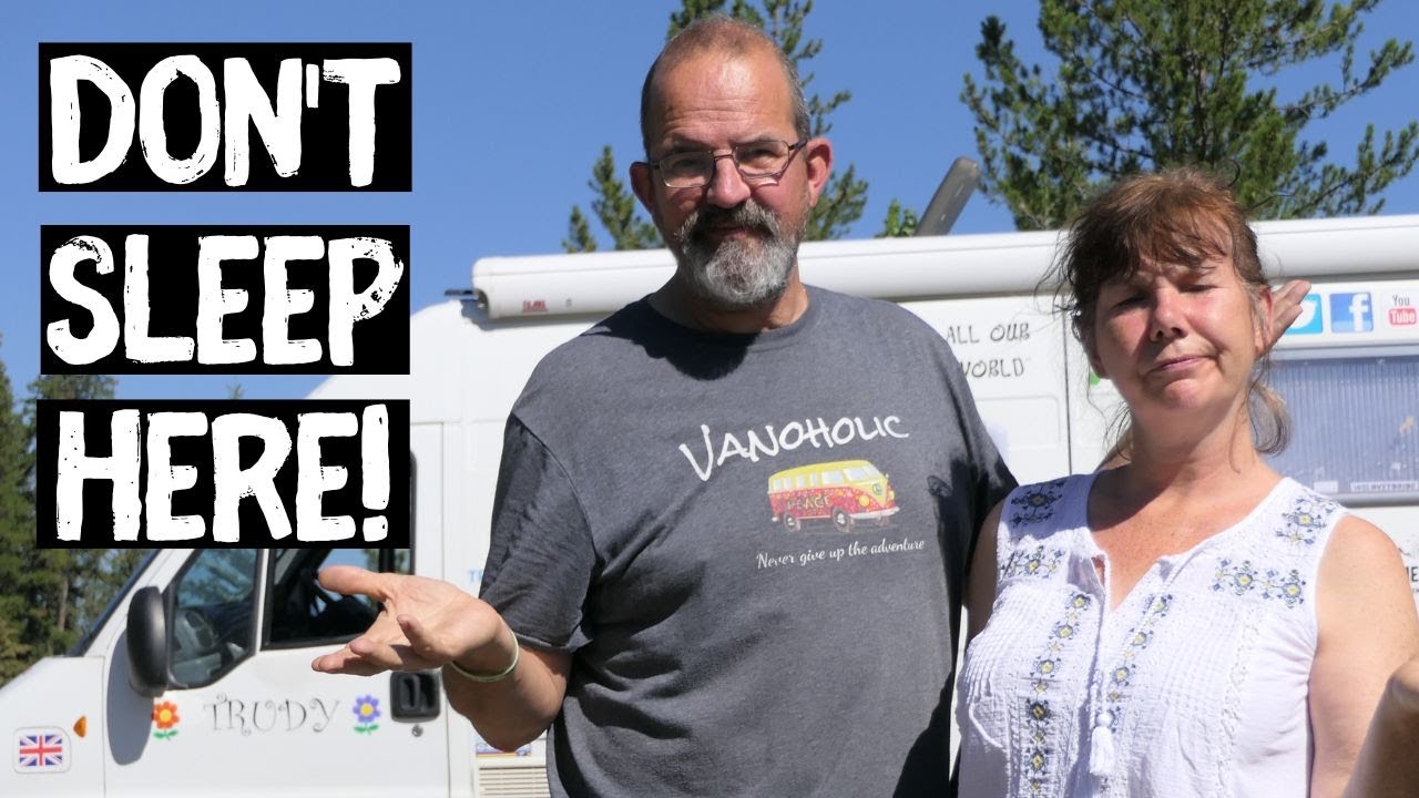 Road trip to Jasper - van life mistake