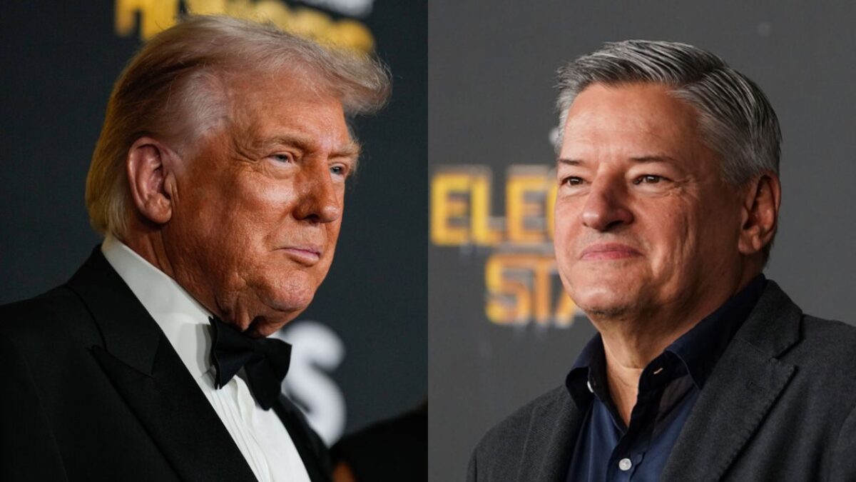 Netflix chief met with Trump before outbidding Paramount in Warner Bros ...