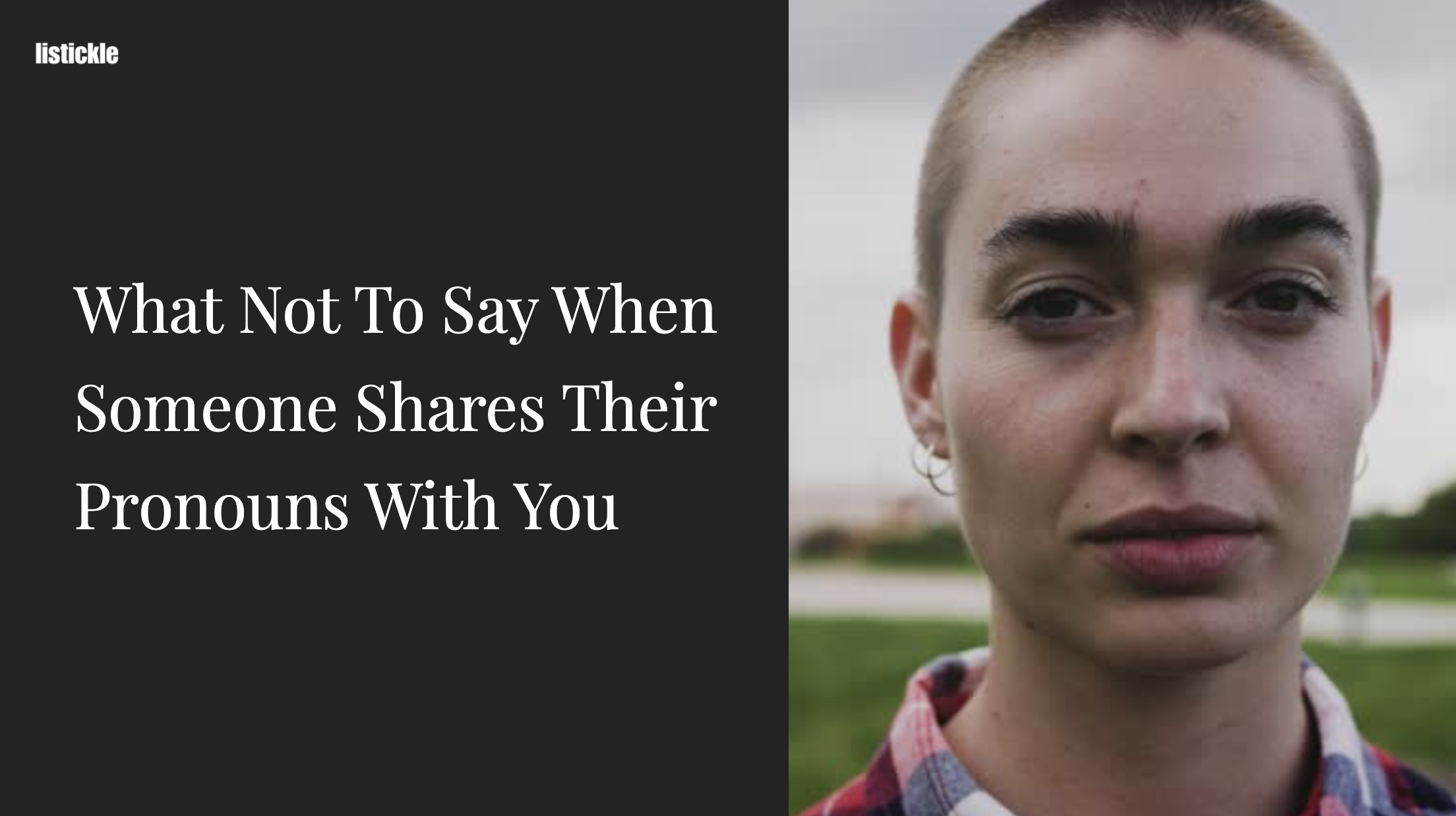 What not to say when someone shares their pronouns with you