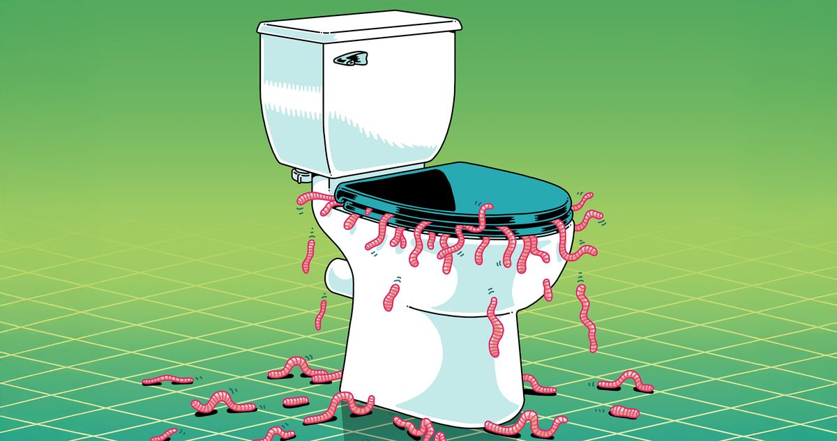 Why does everyone think they have worms?