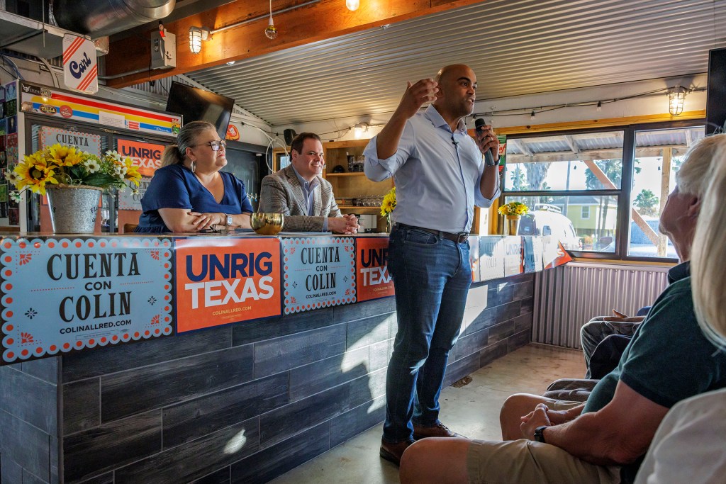 Democrat Colin Allred drops out of Senate race, announces run for 33rd ...