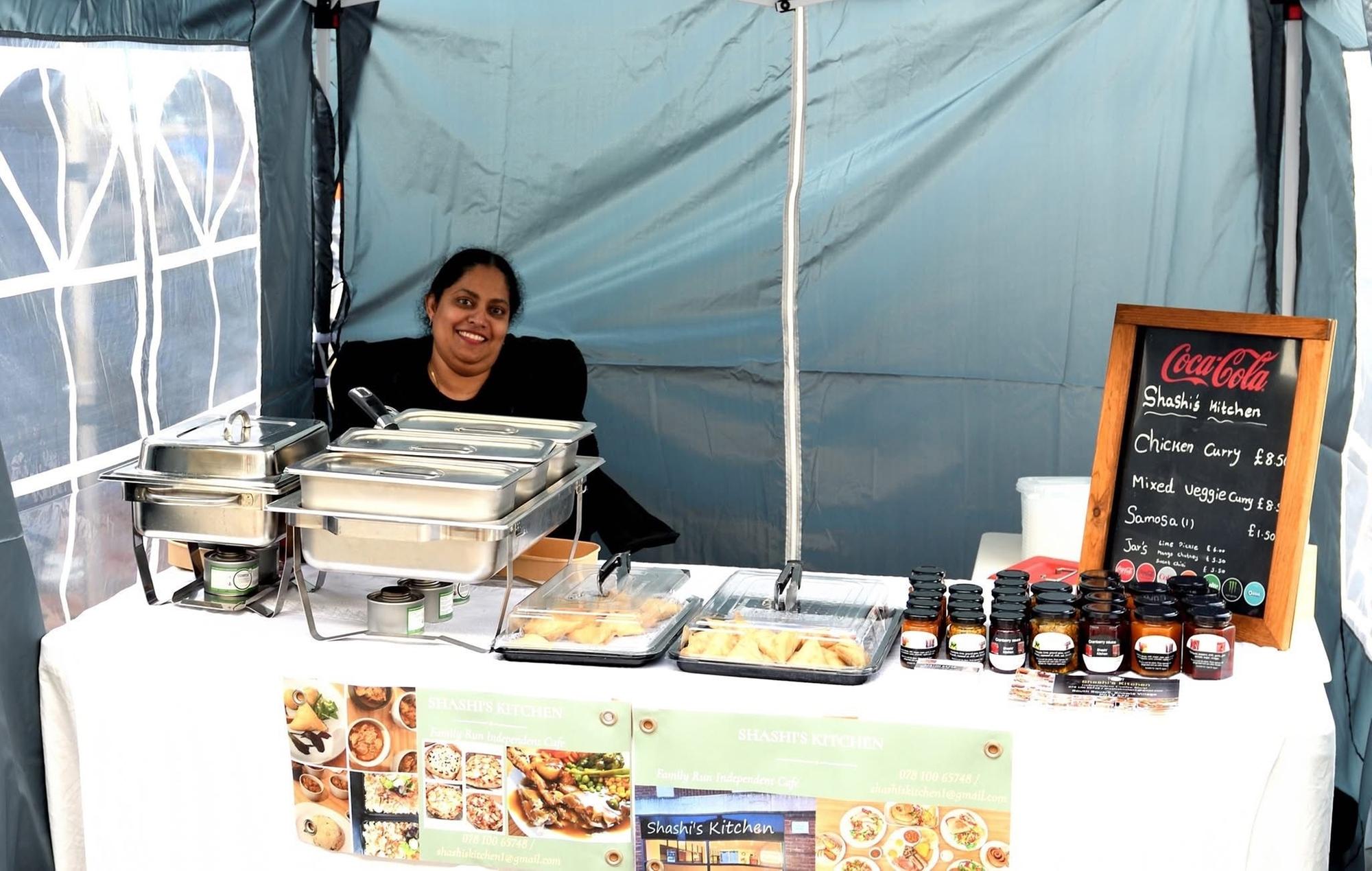 Flo’s Christmas market at Portchester