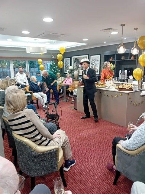 Surrey care home celebrates two years opening with party and time capsule