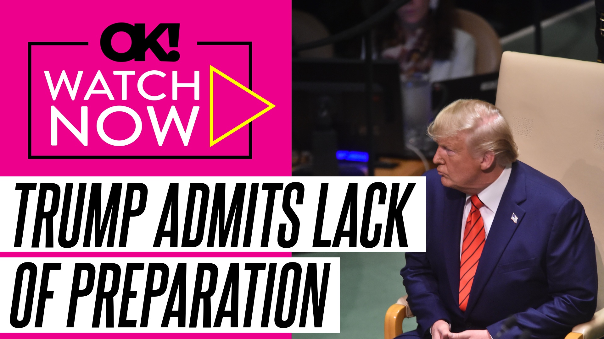 Donald Trump admits he didn't prepare prior to hosting Kennedy Center ...