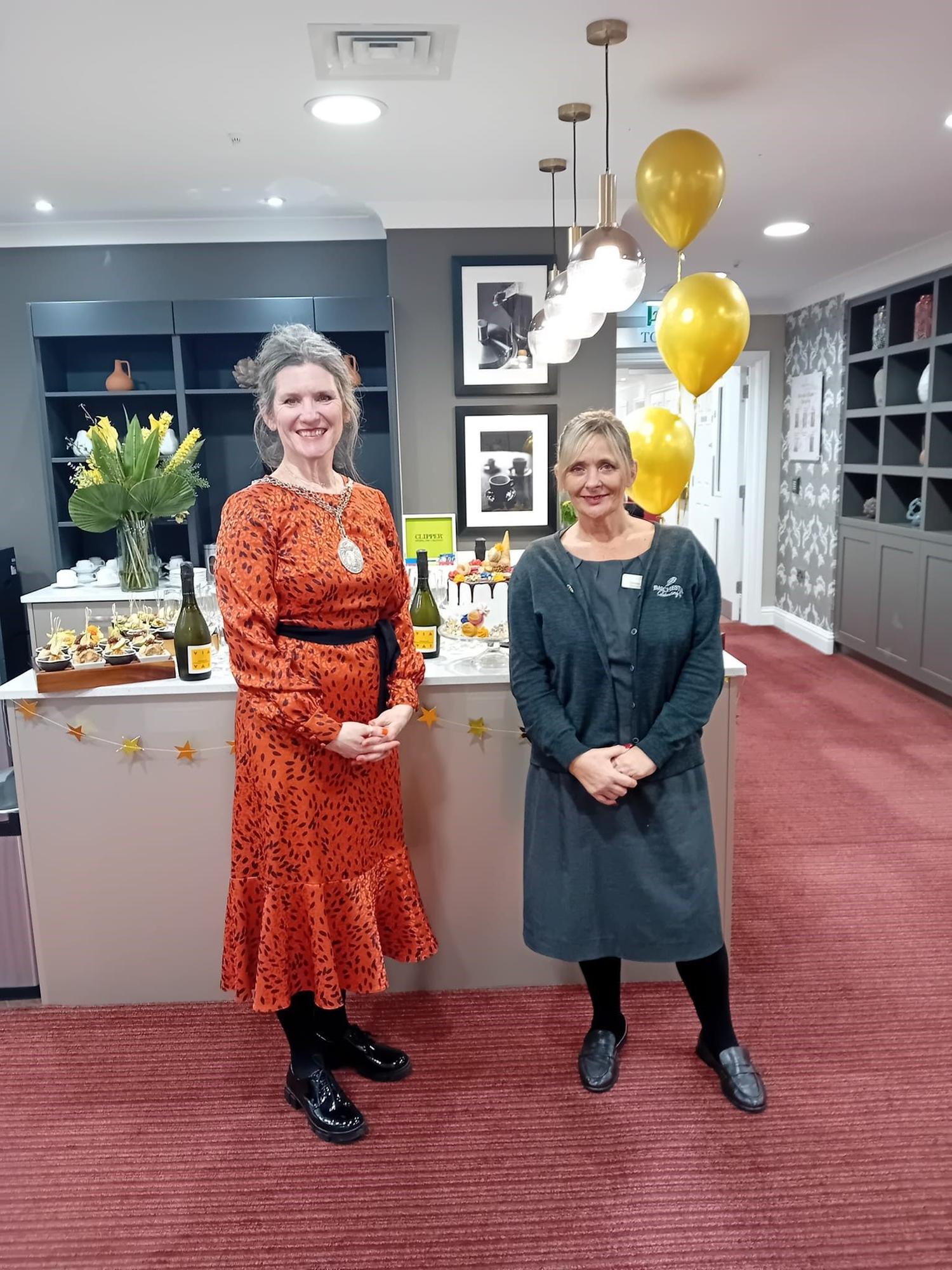 Surrey care home celebrates two years opening with party and time capsule