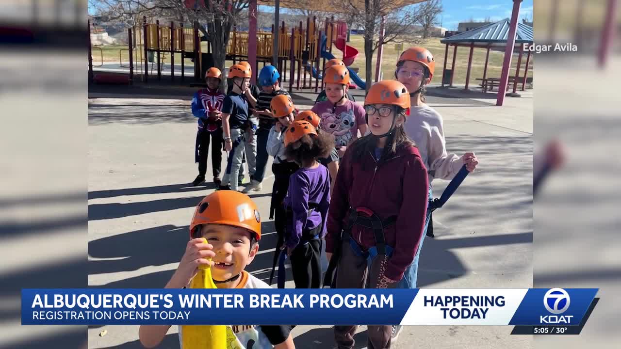 Albuquerque opens registration for youth winter break program