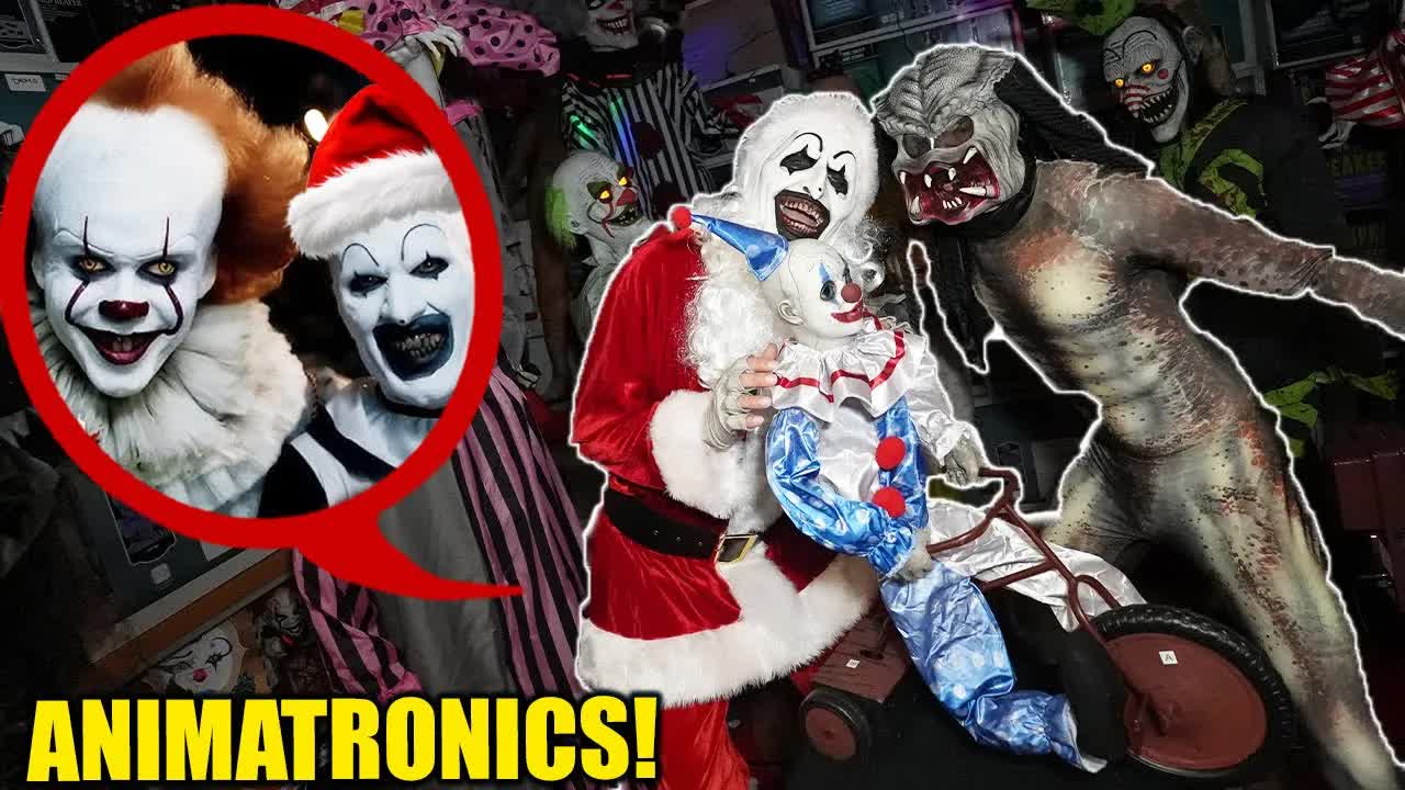 If you see animatronics come to life, run! (Art the Clown)