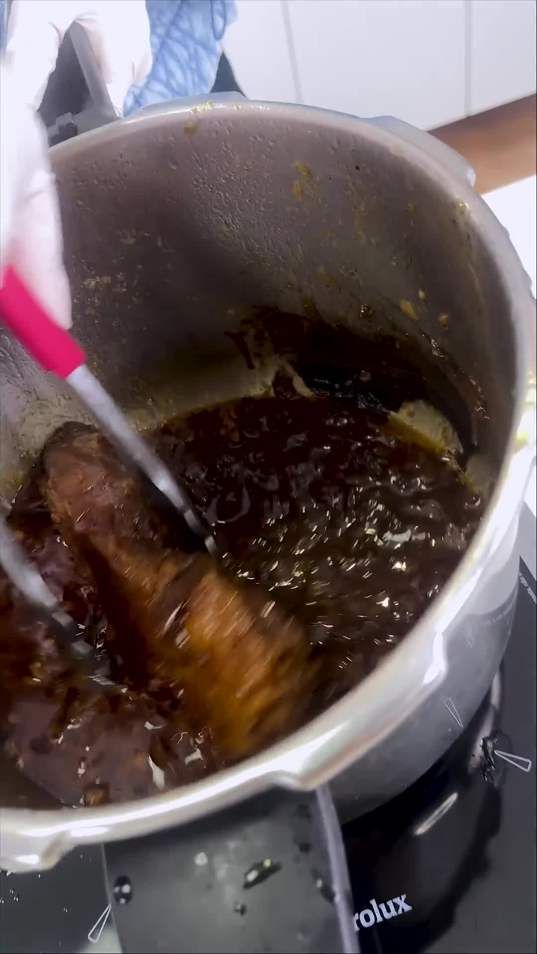 Carne desmenuzada a presión 🤤