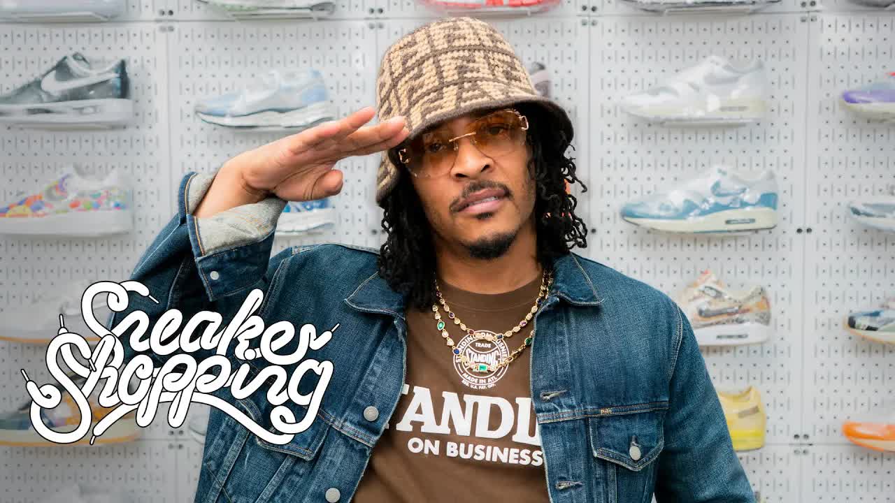 TI goes sneaker shopping with Complex