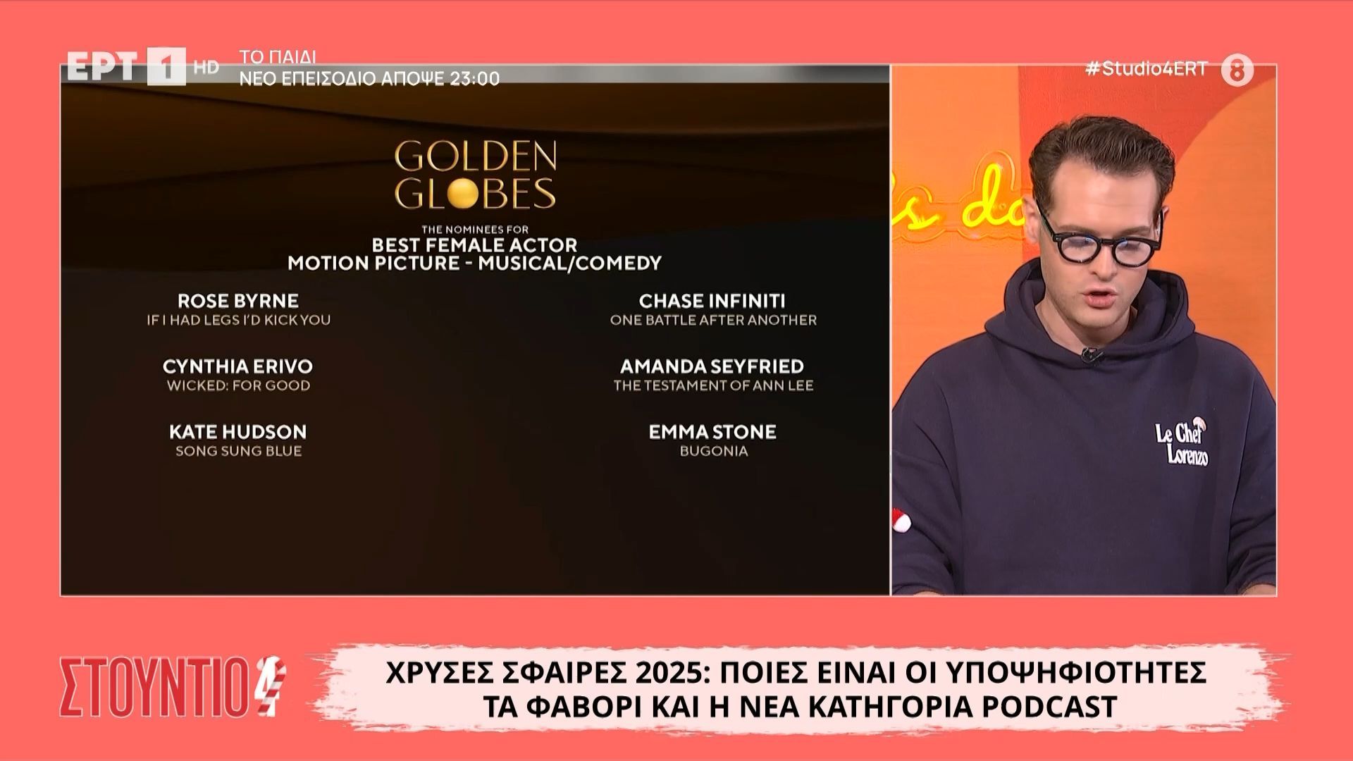 Χρυσές Σφαίρες 2025: Ποιες είναι οι υποψηφιότητες - Τα φαβορί και η νέα ...
