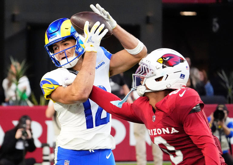 Puka Nacua broke an NFL receptions record held by Michael Thomas