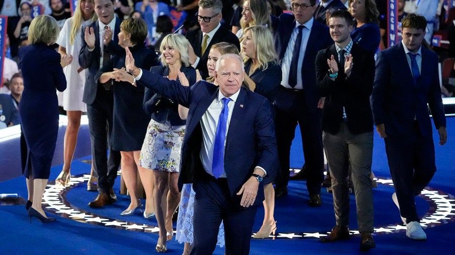 Hope Walz: Trump slur against father unleashed 's‑‑‑storm' toward family