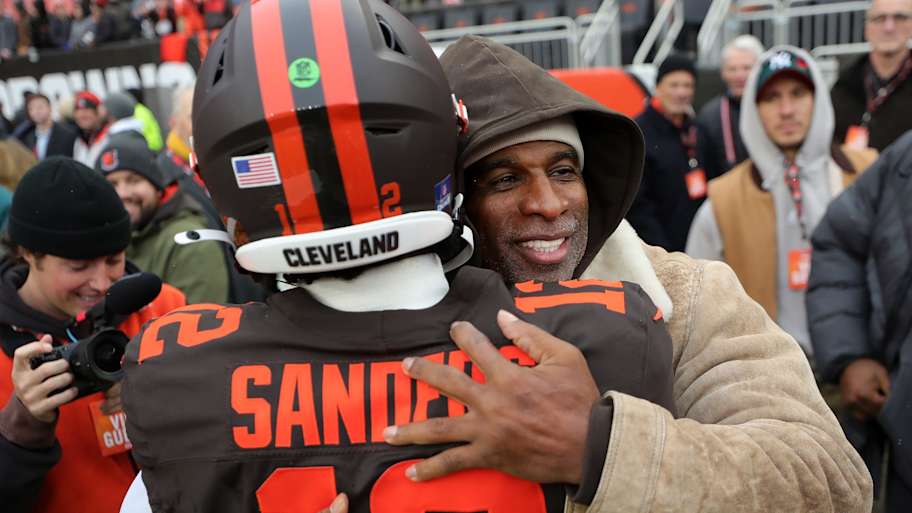 Deion Sanders surprises in pregame interaction with son Shedeur Sanders