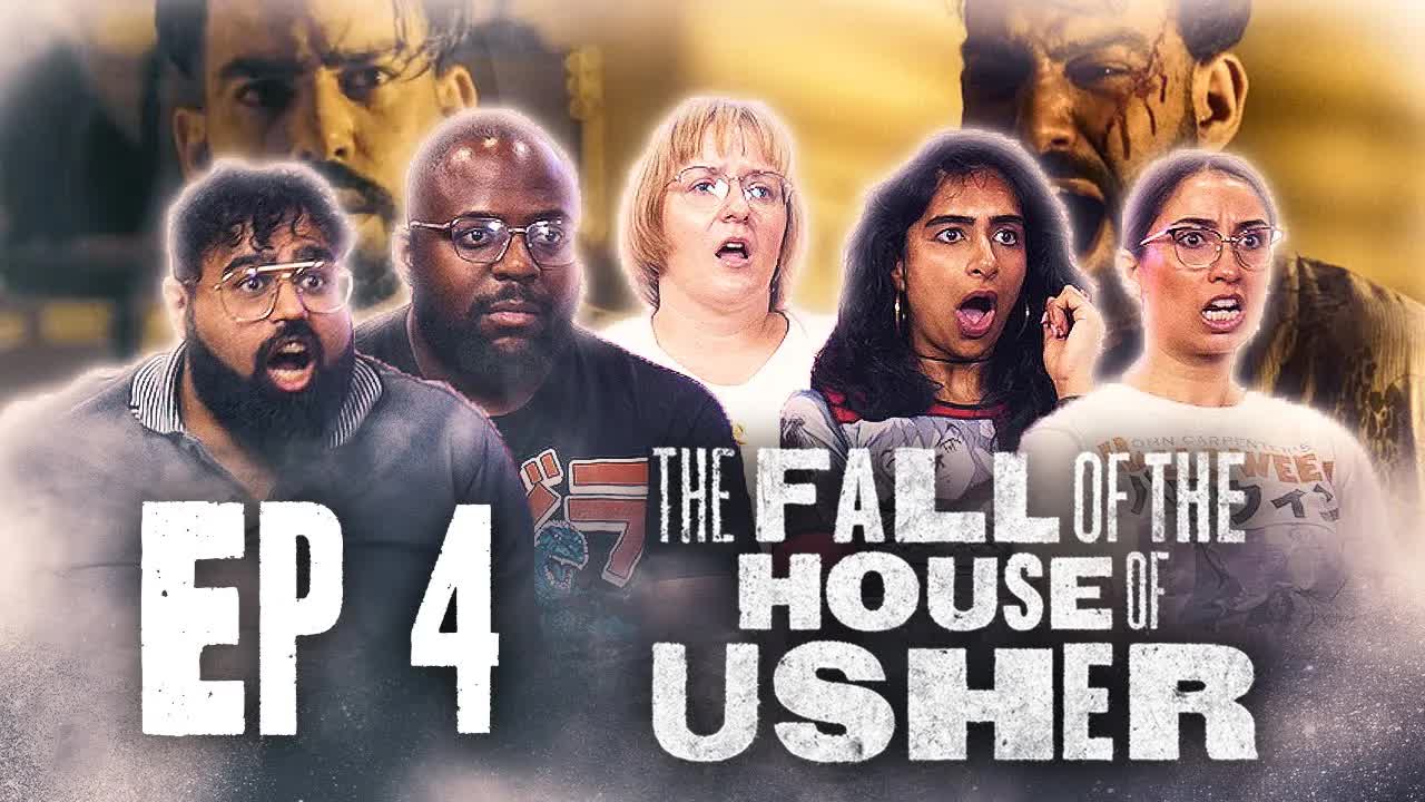 The fall of the House of Usher | Episode 4 the black cat | Group reaction