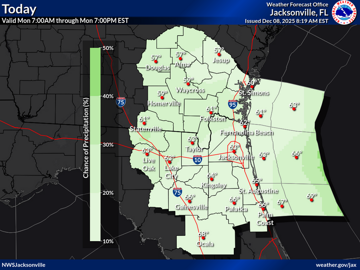 Polar vortex's Arctic blast to reach Florida. See Jacksonville impacts