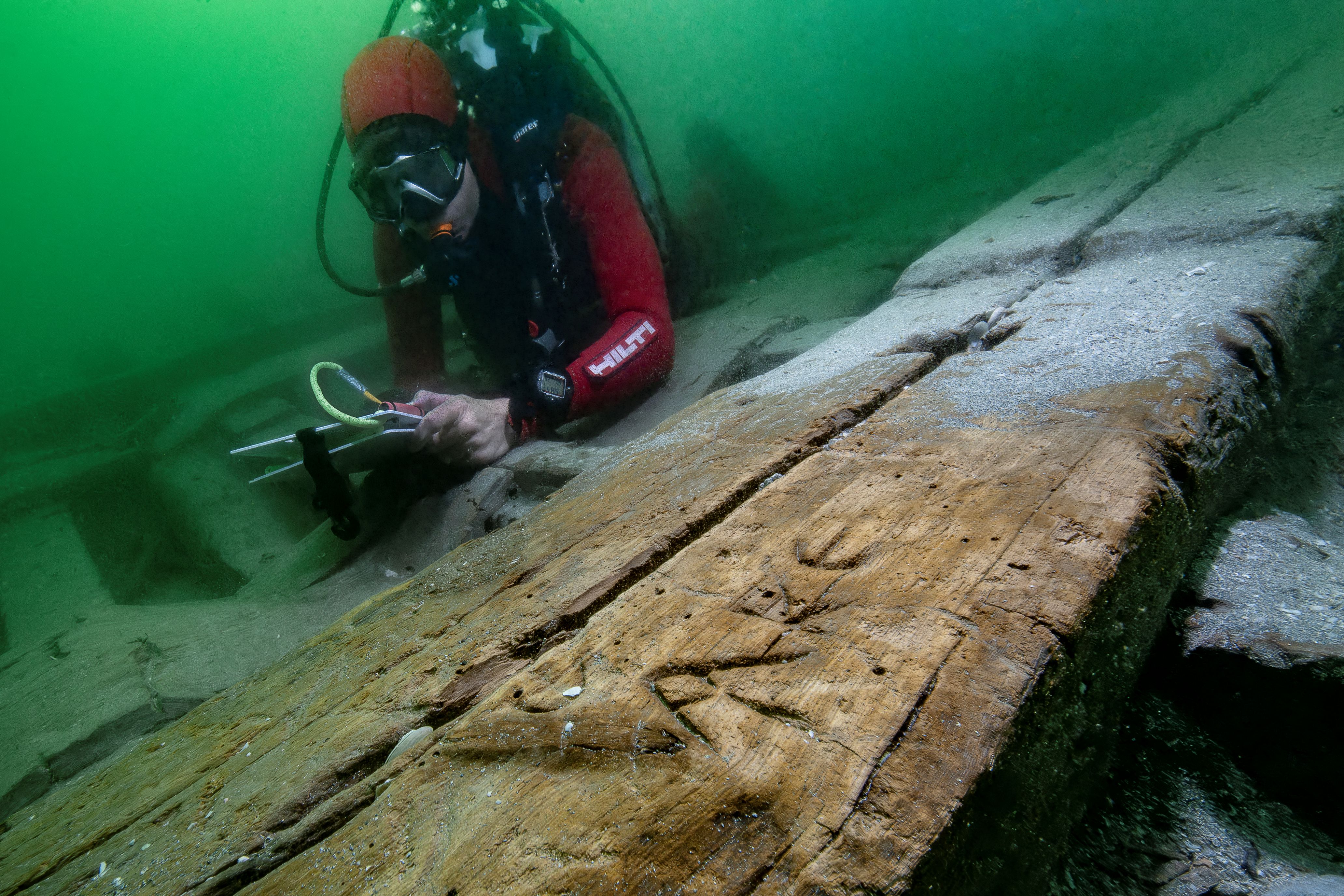Archaeologists discover wreck of nearly 2,000-year-old pleasure boat