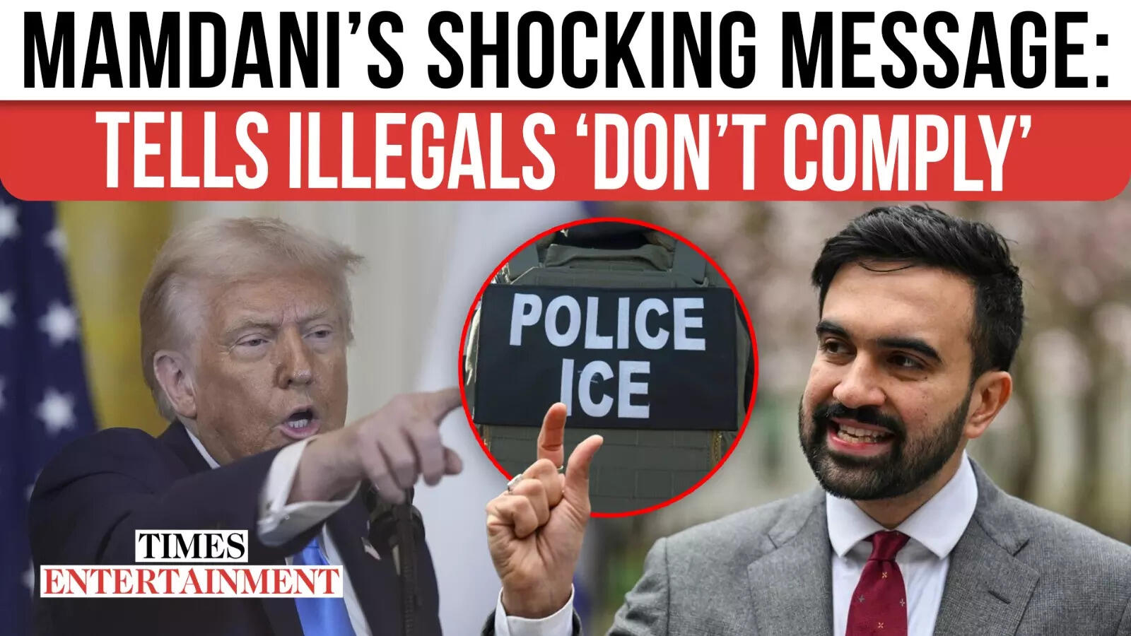 Mamdani ‘EGGS’ illegal immigrants to defy ICE? Viral video leaves New ...