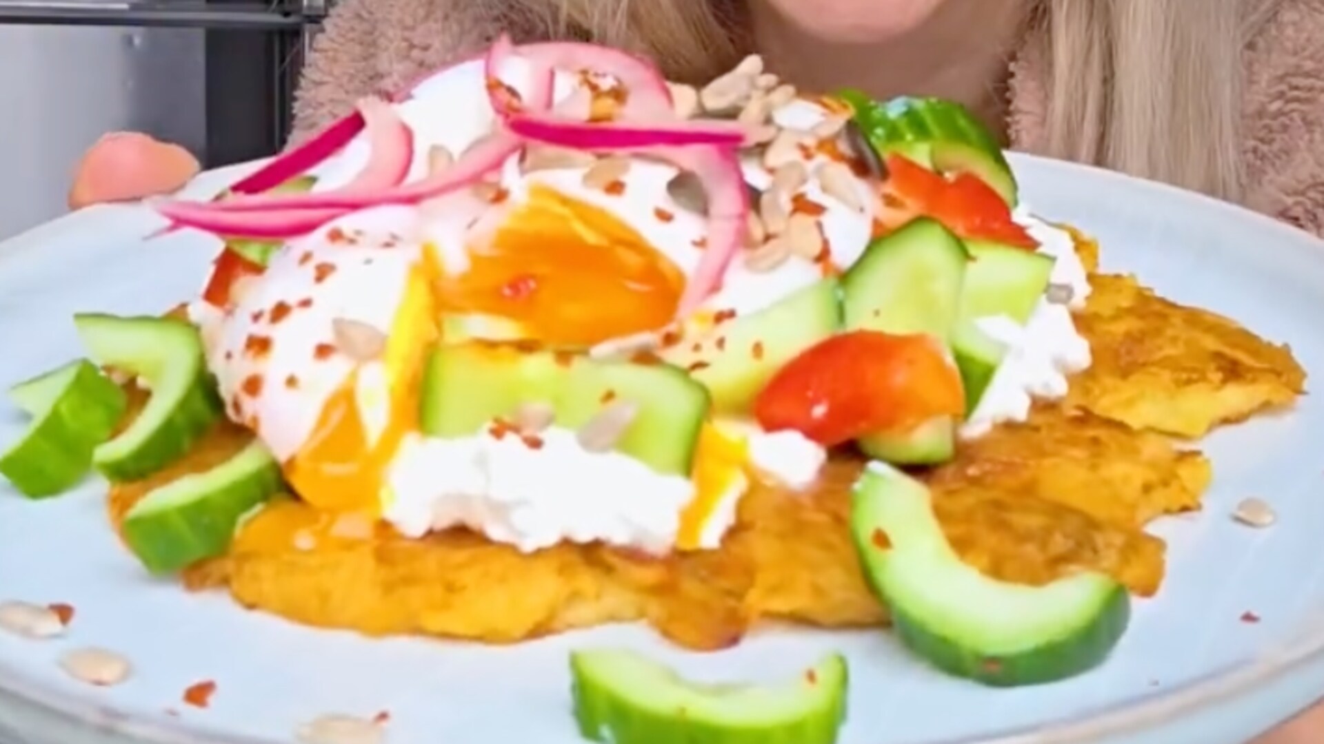 Loaded smashed potato: Fitness-Rezept mit viel Protein