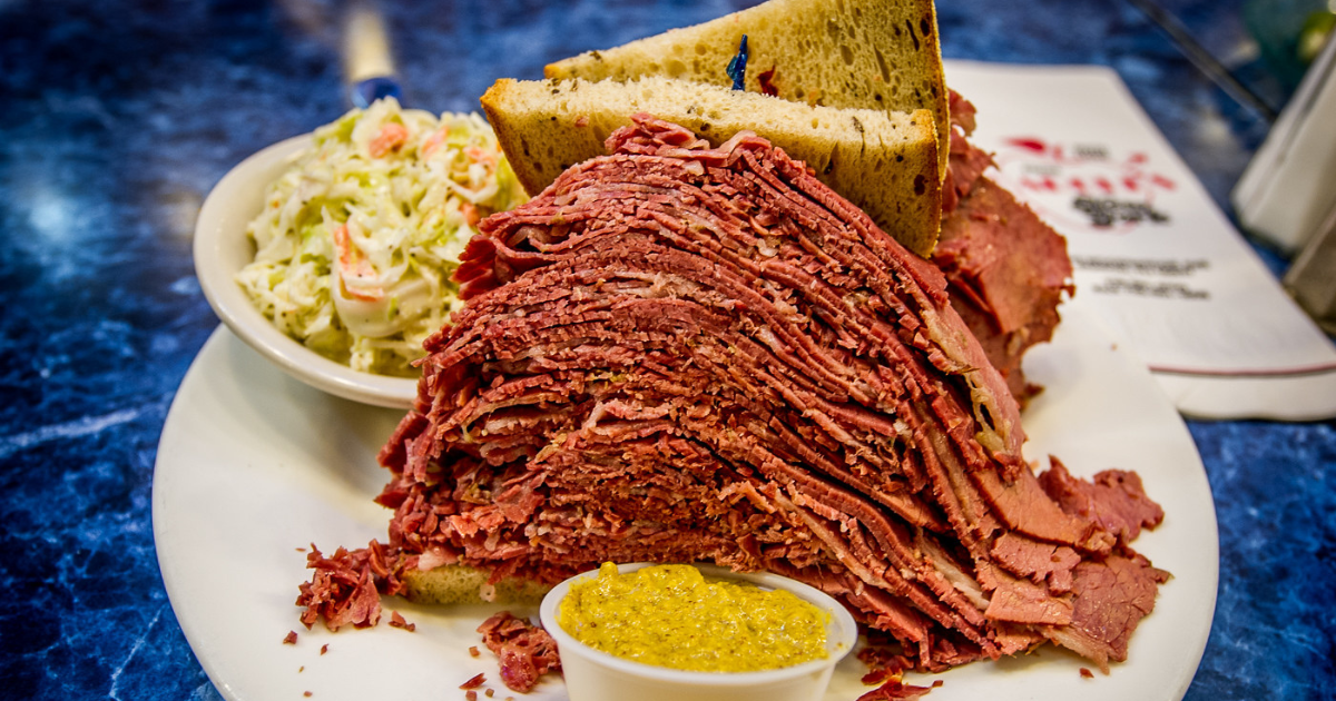 This iconic New Jersey deli serves stacked sandwiches you'll want to try