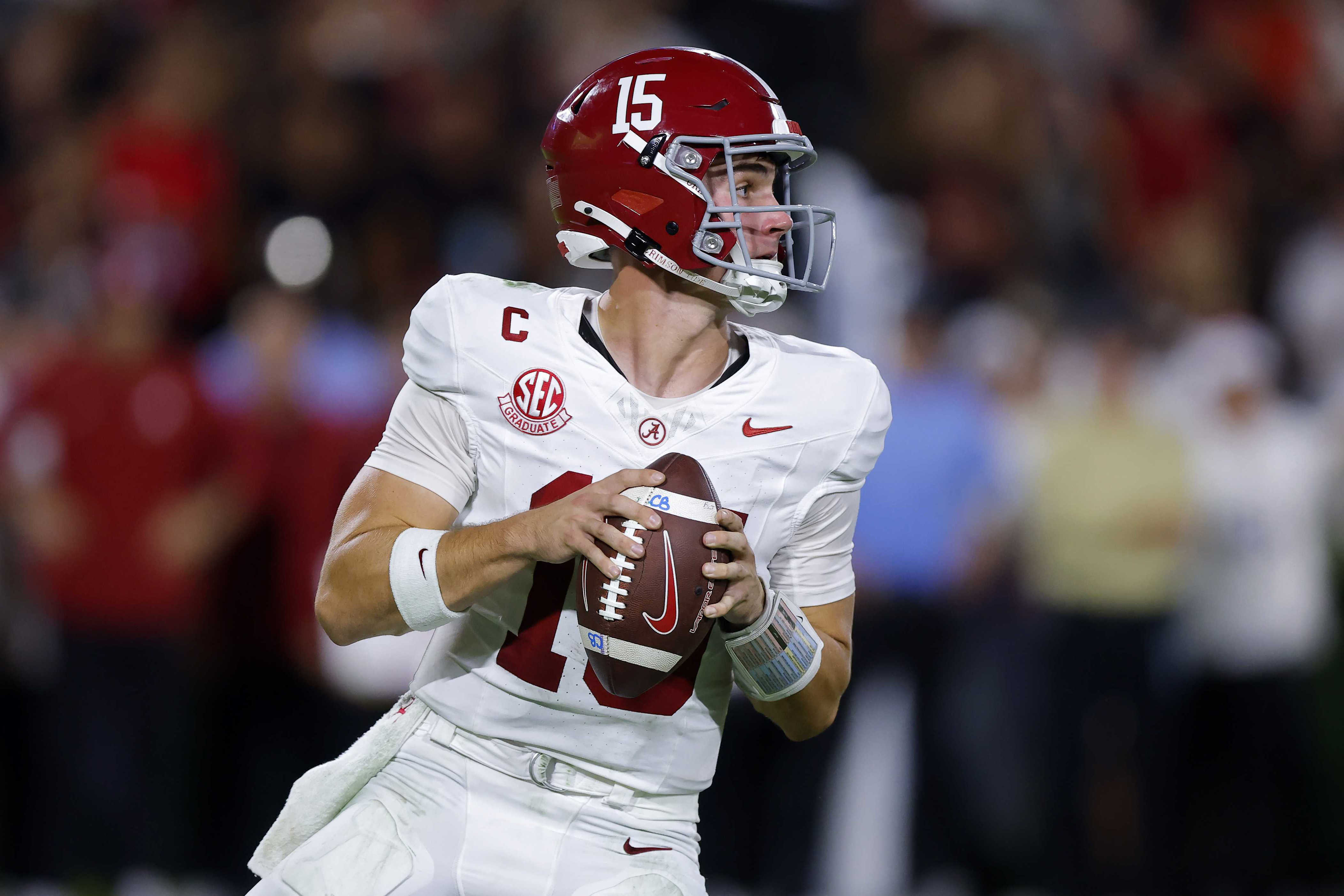 Alabama quarterback Ty Simpson declares for NFL draft