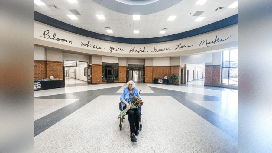 Frances Lane Meeks, known as "The First Lady of Bryan County Schools ...