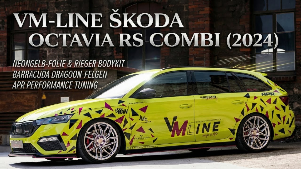 Škoda Octavia RS Combi | VM-Line Tuning mit Barracuda-Dragoon Felgen