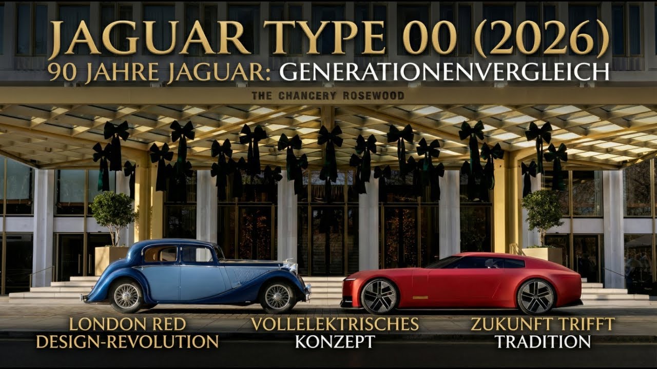 90 Jahre Jaguar: SS Jaguar & Type 00 im Generationenvergleich