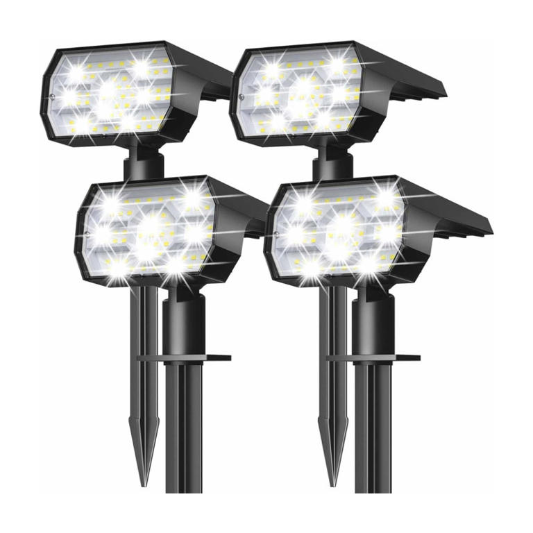 These 'bright' and 'easy to install' solar lights are 51% off at Amazon