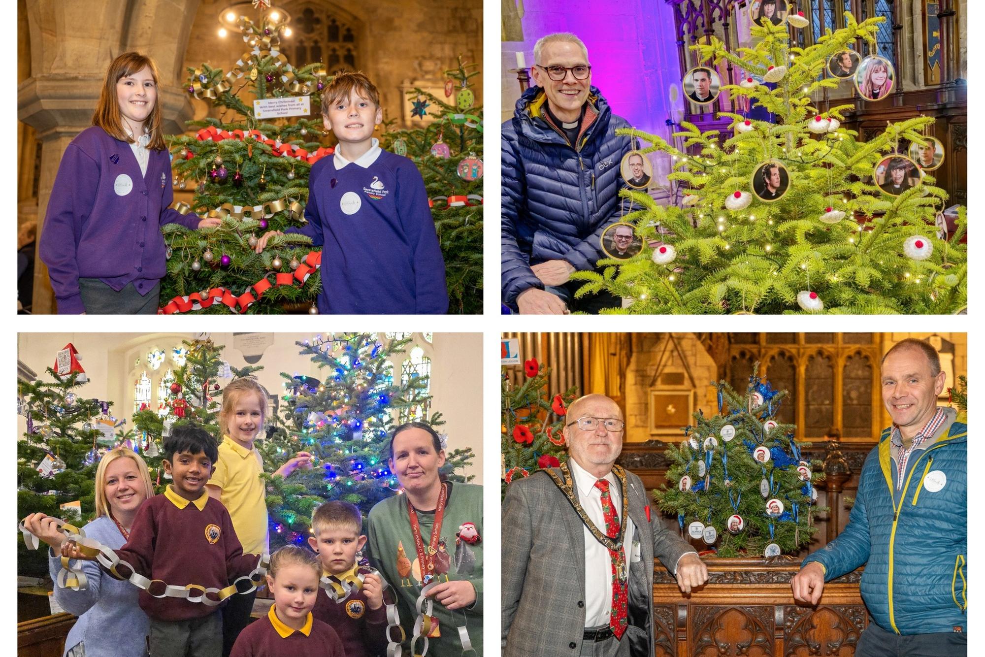 Community spirit shines through at Christmas Tree Festival in Alnwick ...