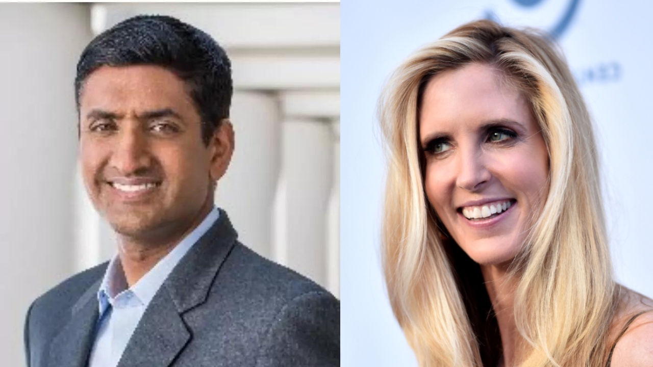 'I'll take this...': Ro Khanna hits back at Ann Coulter for saying ...