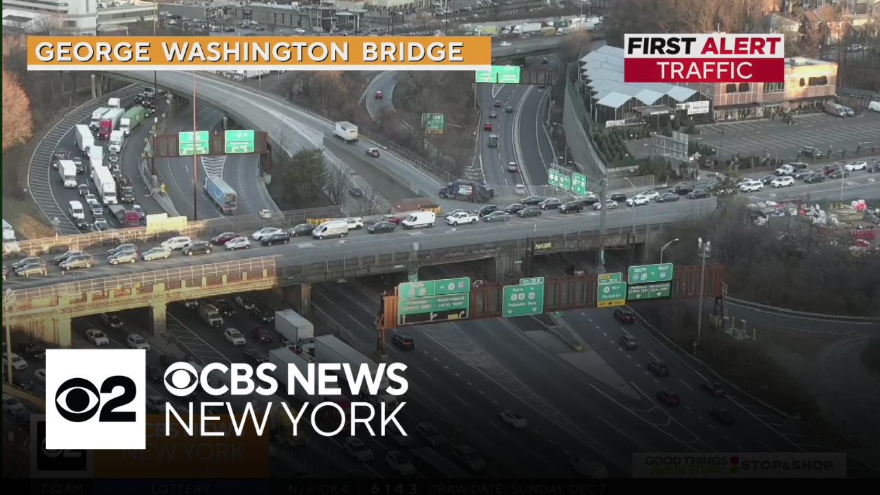 GWB traffic facing up to an hour delay