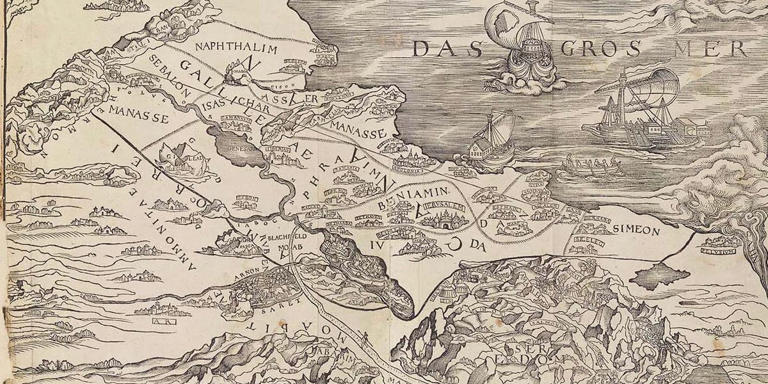 A notorious Bible map from 1525 was accidentally backwards. It changed ...